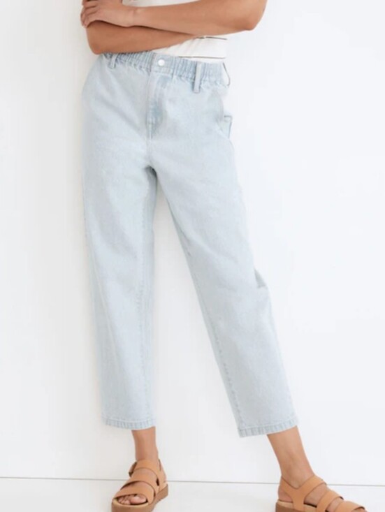 Madewell | Jeans | Madewell Pull On Balloon Jeans Barrel Leg | Poshmark